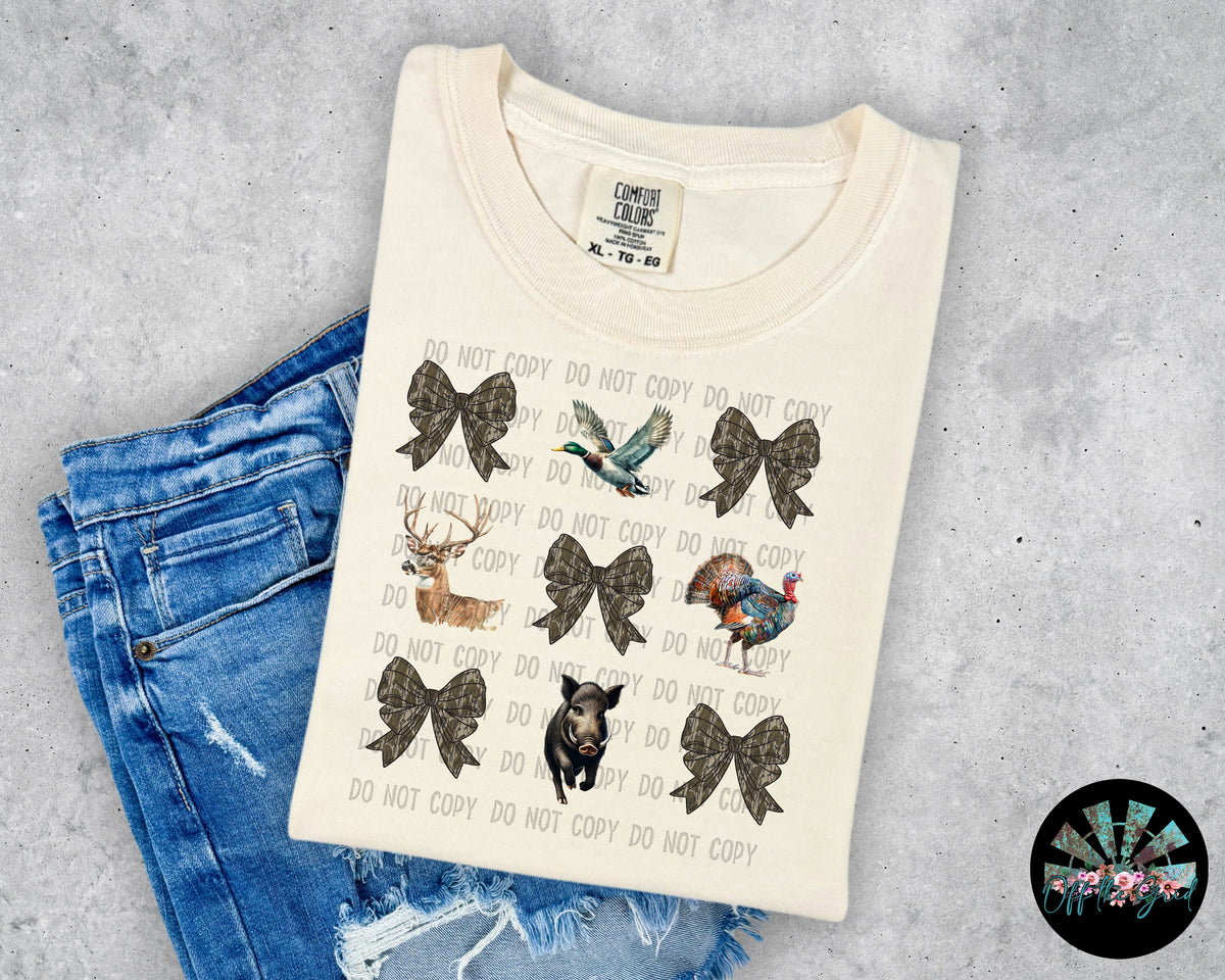 Camo Bows Hunting Collage PNG Digital Design – Off the Grid Customs