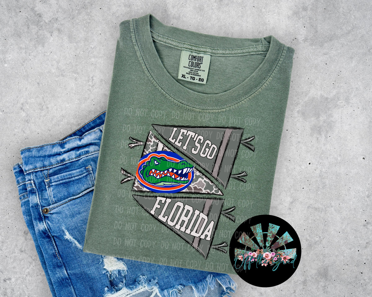 FL Camo Pennant Flag PNG Digital Design – Off the Grid Customs