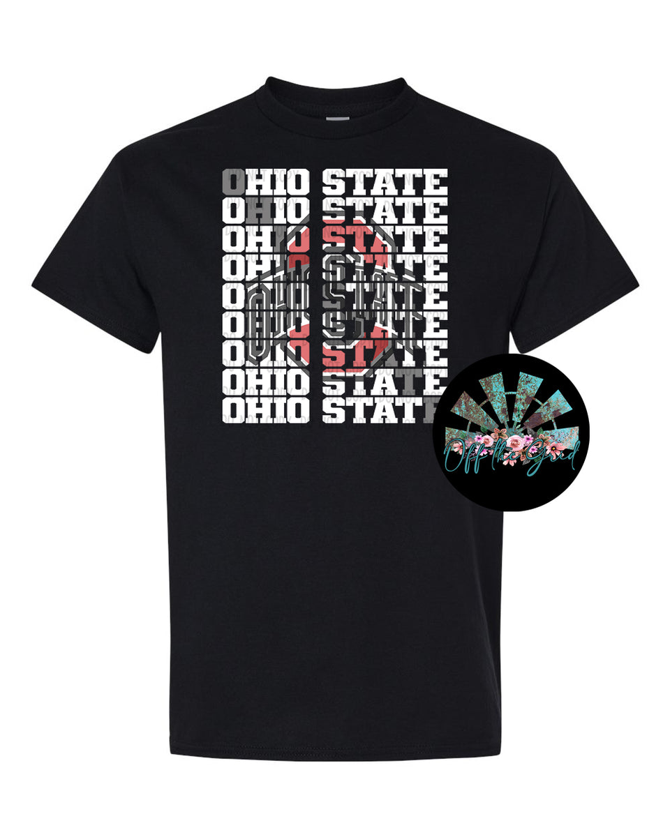 Stacked Ohio State with Logo PNG Digital Download – Off the Grid Customs