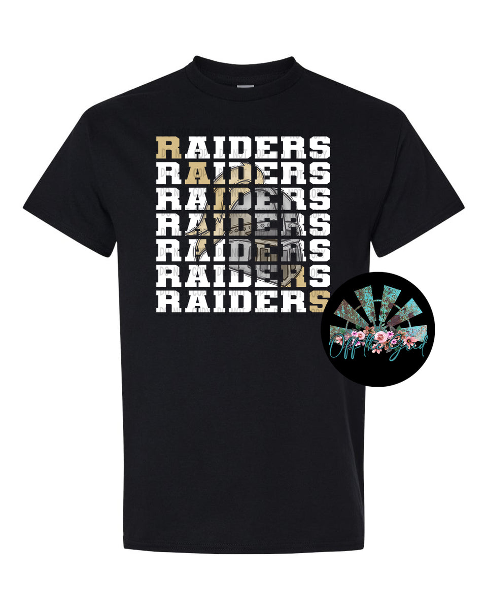 Stacked Raiders with Mascot (Gold Raider) PNG Digital Download – Off ...