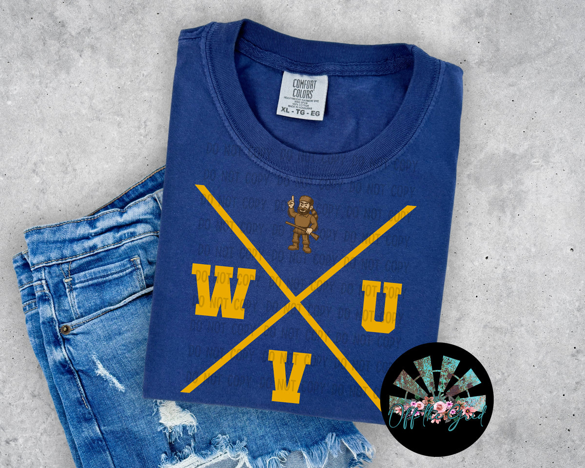 X WVU Designs PNG Digital Design (YOU GET 3 DESIGNS) – Off the Grid Customs